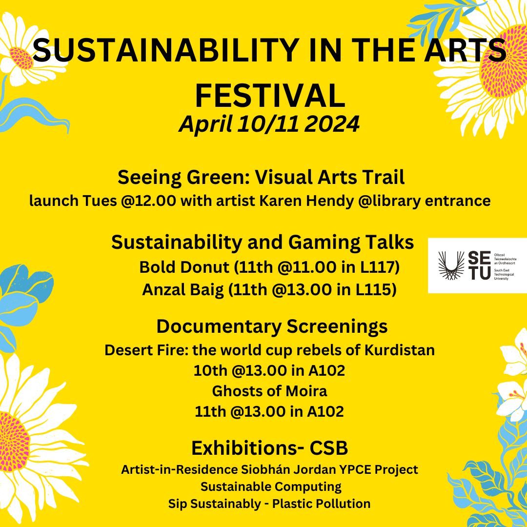 SETU | Sustainability in the Arts Festival