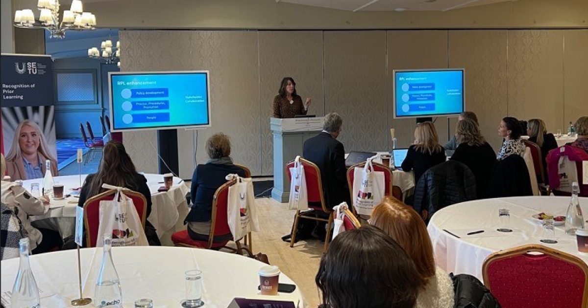 SETU | SETU hosts Recognition of Prior Learning event in Carlow.